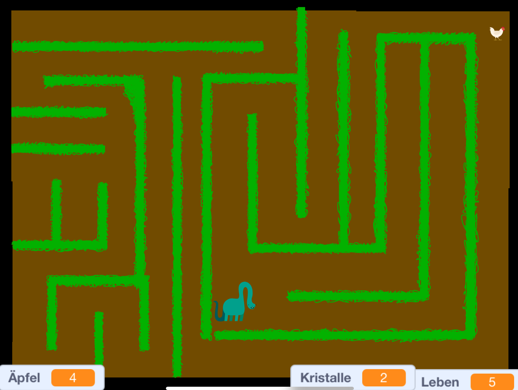Language update - Henne im Labyrinth by Ella_X