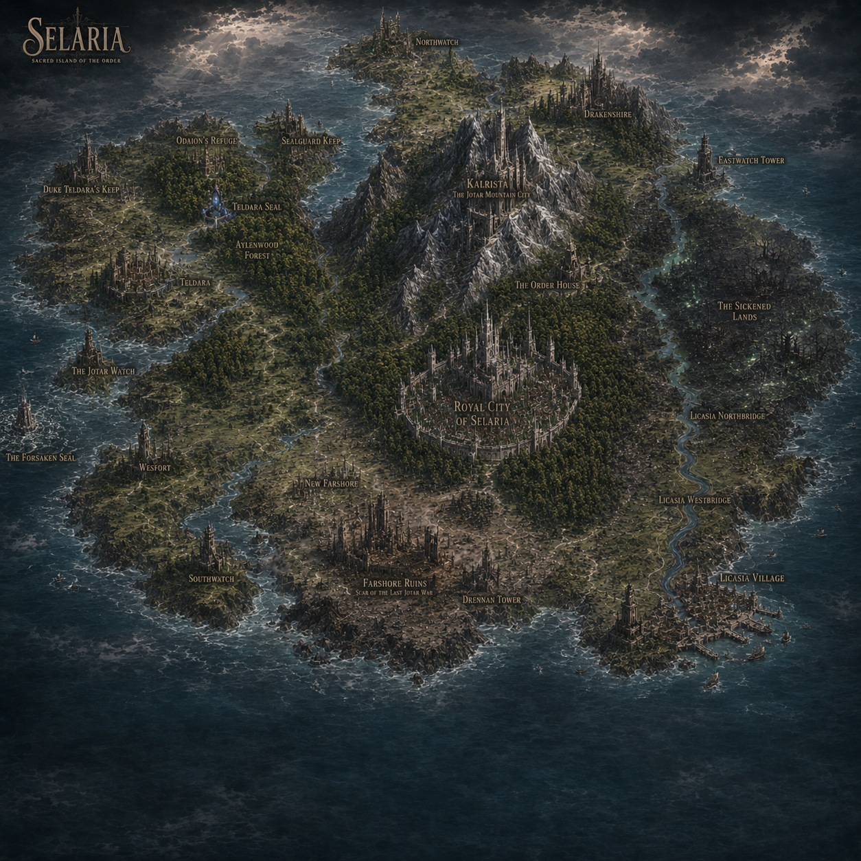 Development Update 1 - Curse of Caladria by Invisionary UK