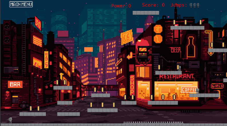 One Jump Man! by cdscott