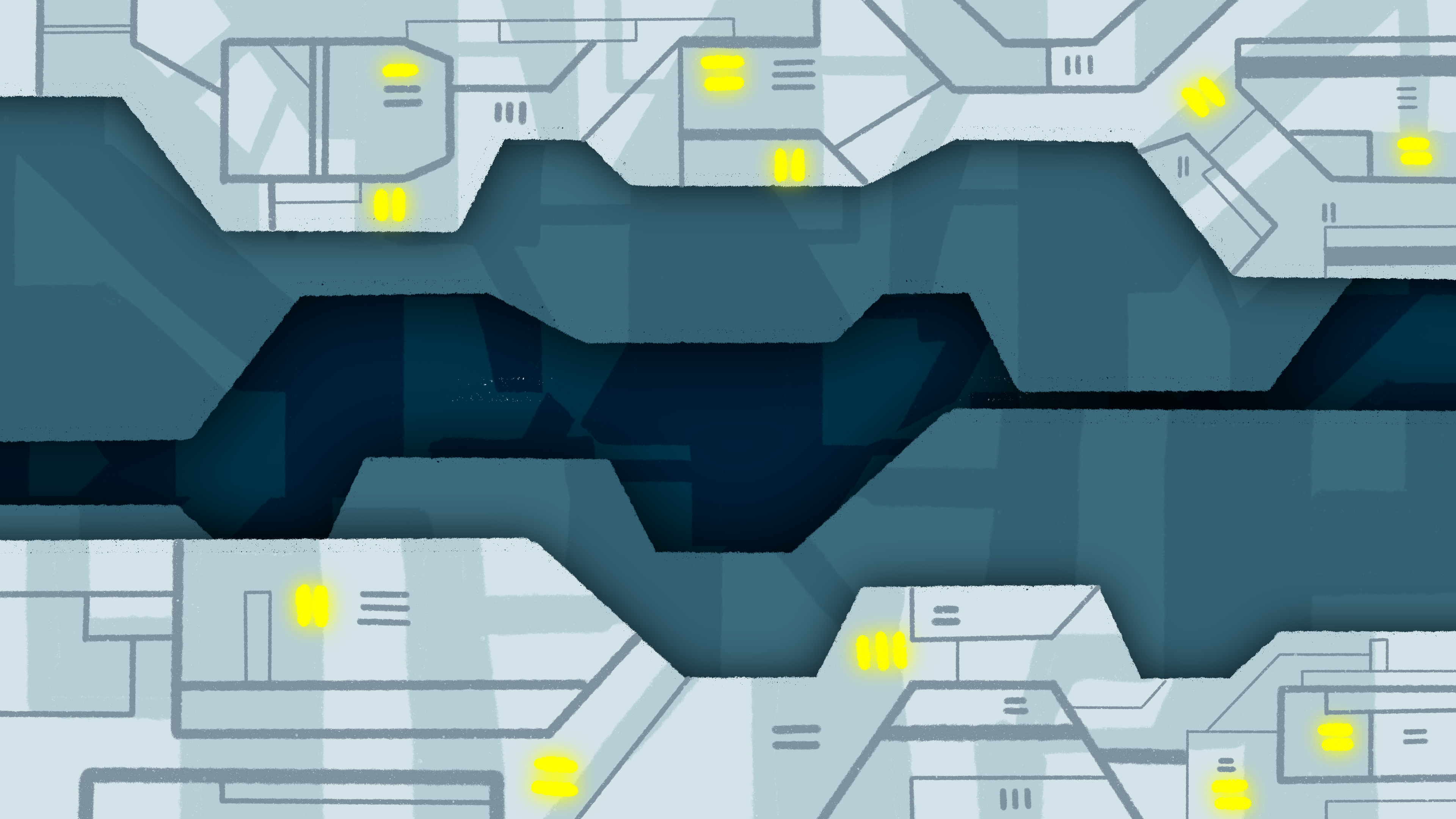 NEW RELEASE: 4K Cyberpunk Spaceship Backgrounds with Layered PSDs ...