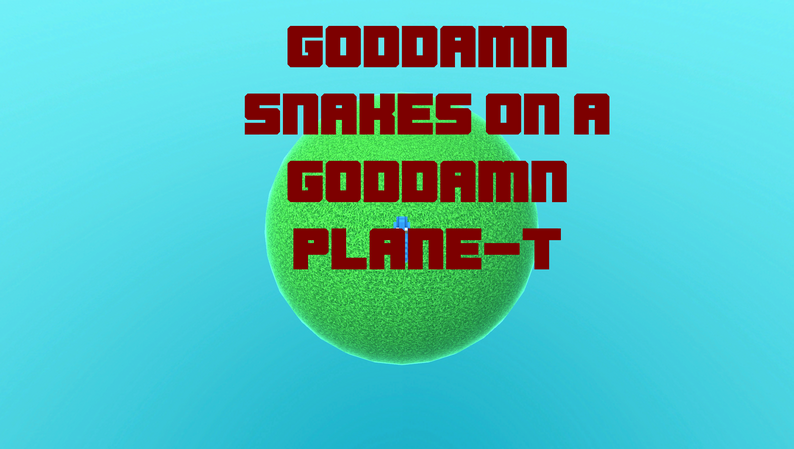 Goddamn Snakes On A Goddamn Plane-T by Ronan Constantine