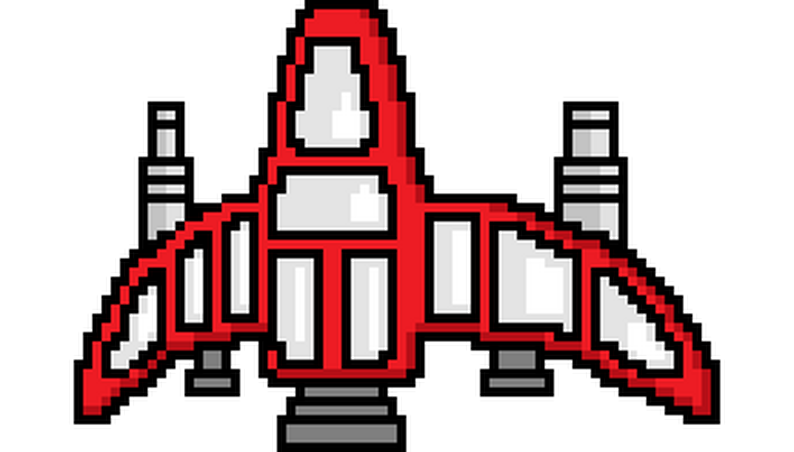Simple Space Ship Sprites by HRedBird