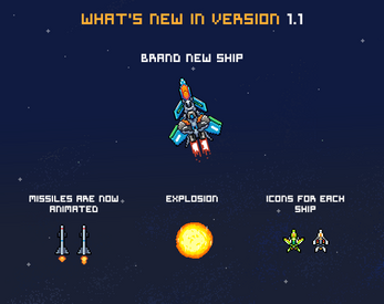 Animated Pixel Ships by DyLESTorm