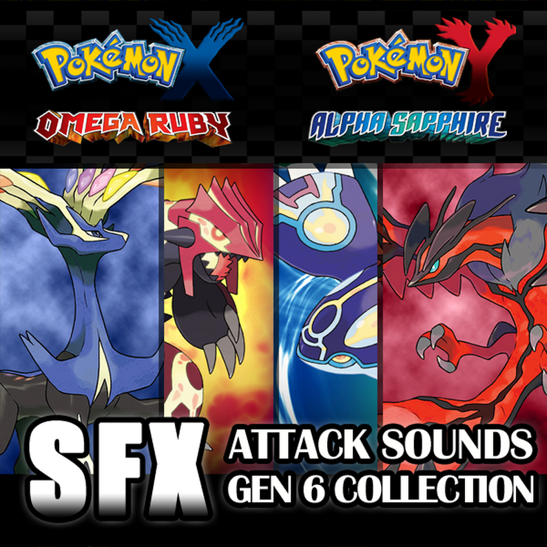 Pokemon SFX: Gen 1 to Gen 7 Attack Moves Collection by BellBlitzKing