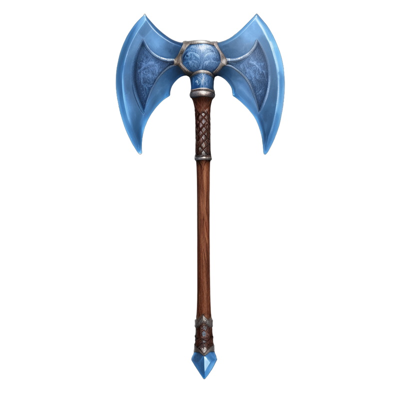 Fantasy Axe Icon Pack Vol.9 – 45 Icons (10 Elements + 5 Materials) by ...