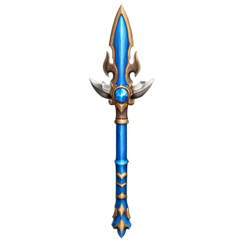 Fantasy Spear Icon Pack Vol.9 – 45 Icons (10 Elements + 5 Materials) by ...