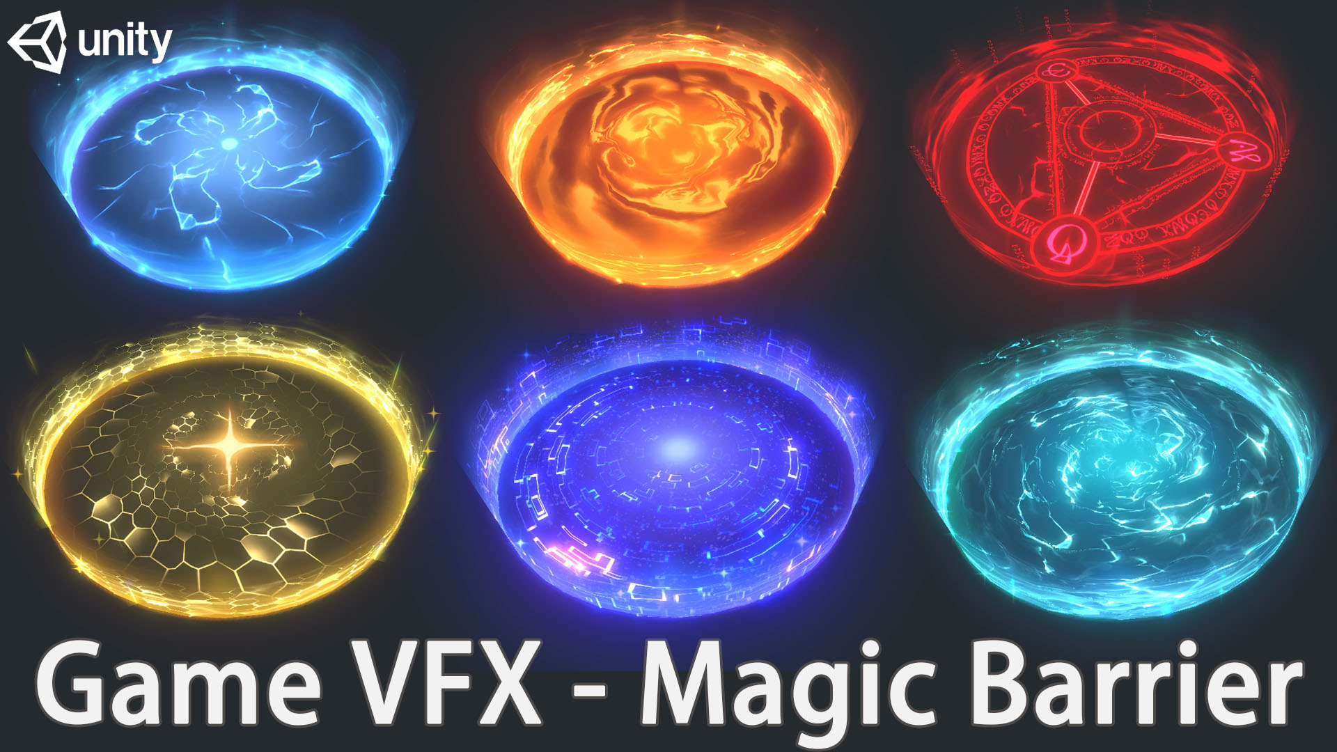 Unity Game VFX - Magic Spell Bundle by Eric Wang_Unity VFX Artist