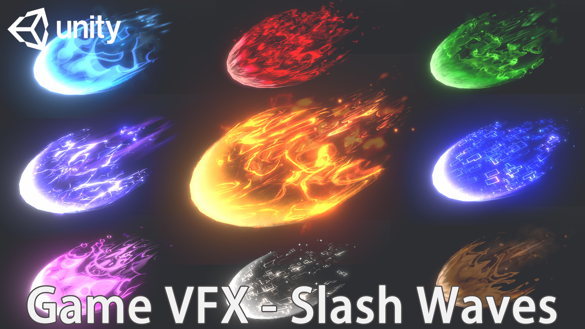 Unity Game VFX - Magic Spell Bundle by Eric Wang_Unity VFX Artist