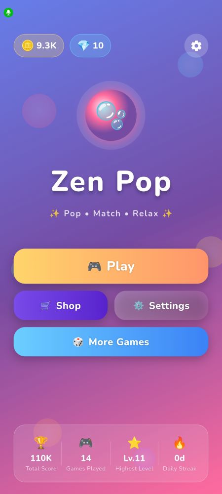 Zen Pop: Bubble Match Puzzle Game by MAXMAM2026