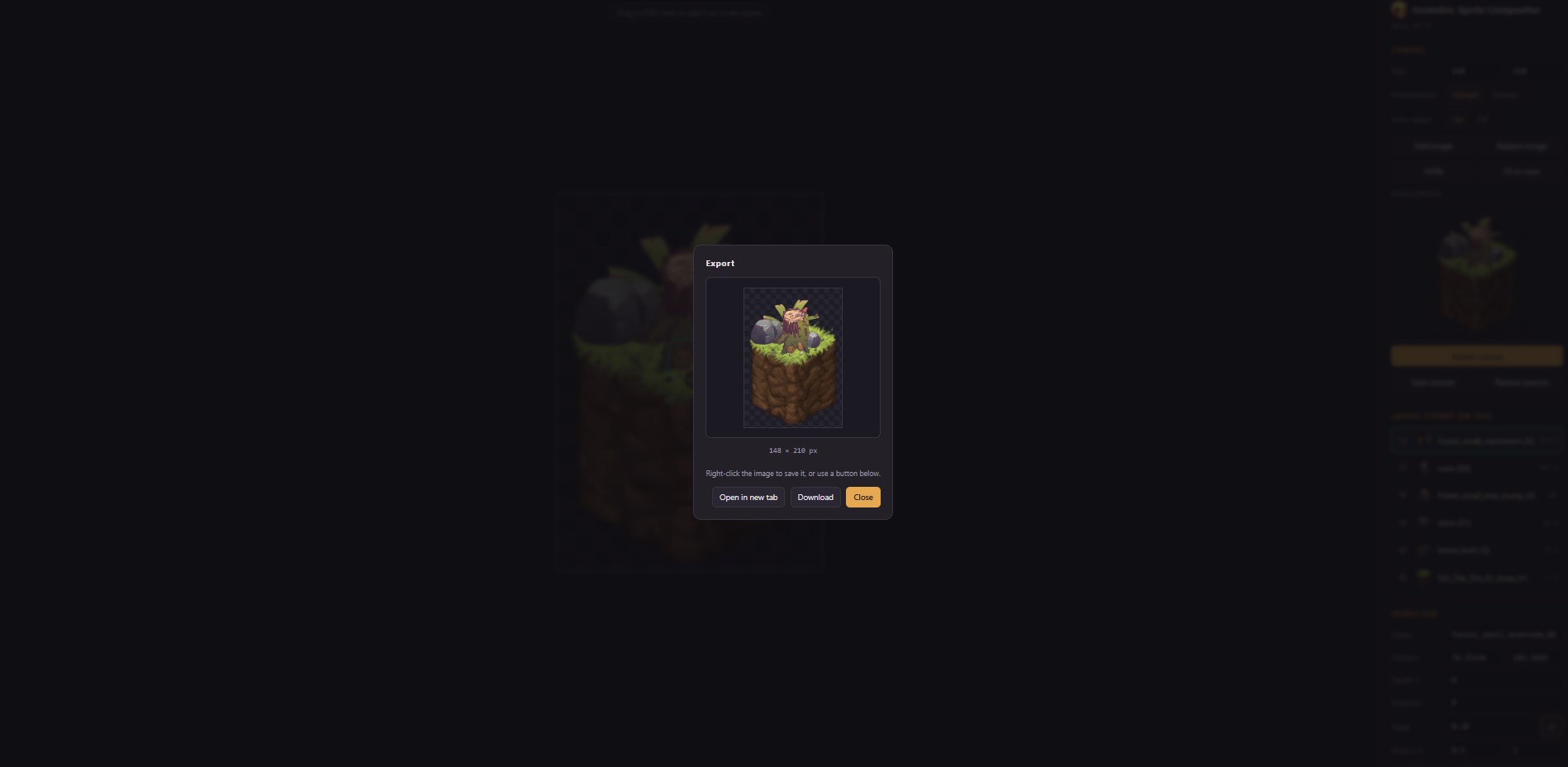 Tool: Isometric Sprite Compositor (Beta) by Golden Skull Art
