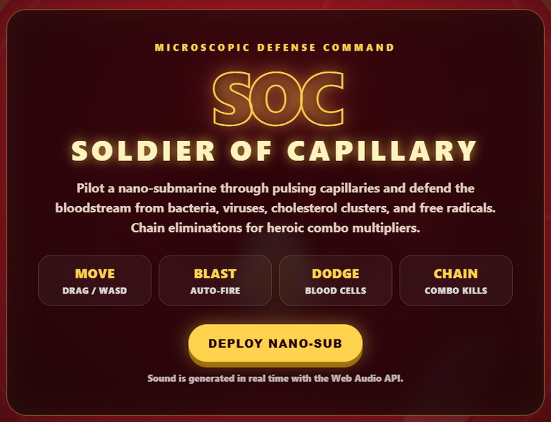 SoC : Soldier of Capillary by SeAm