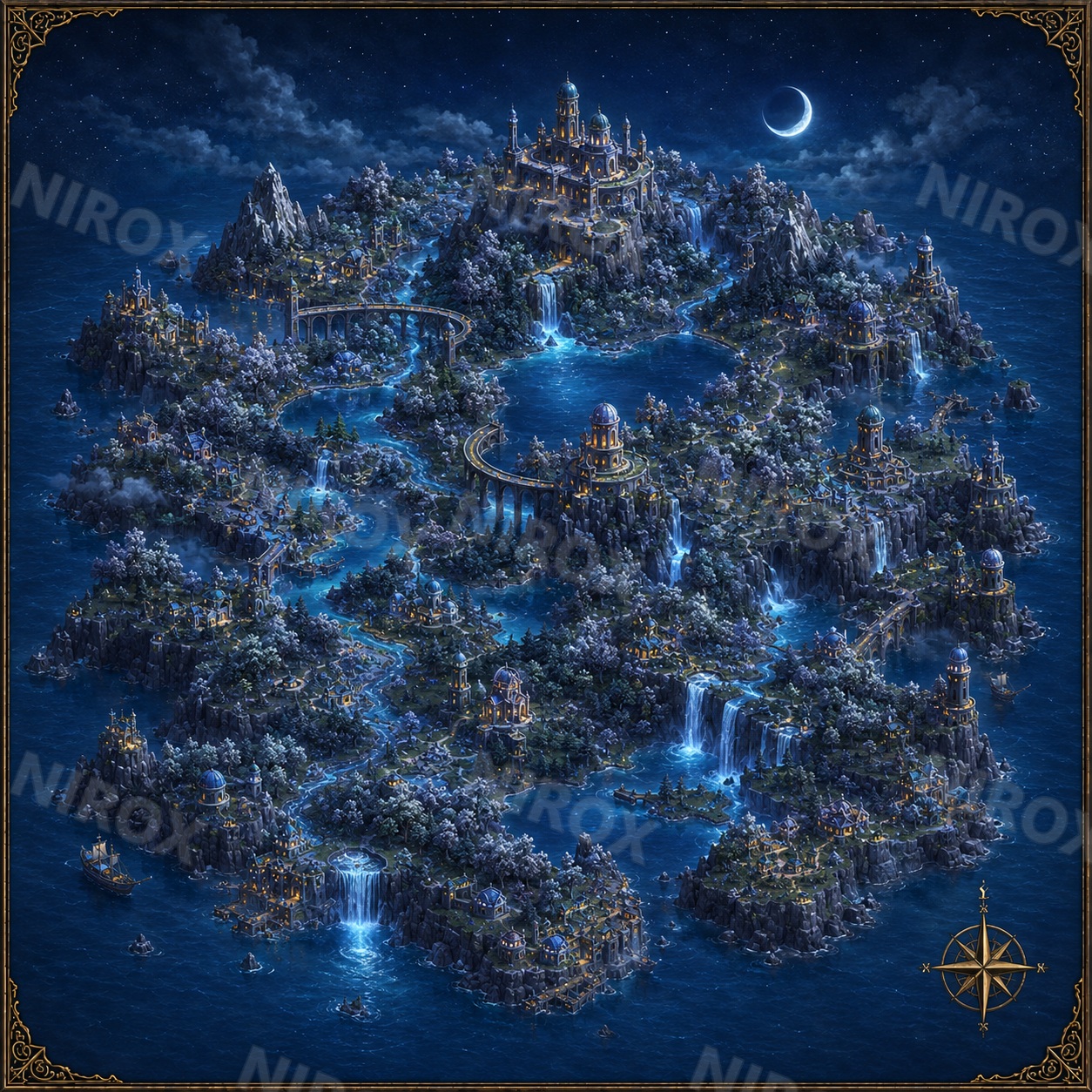 RPG Isometric World Maps by Nirox