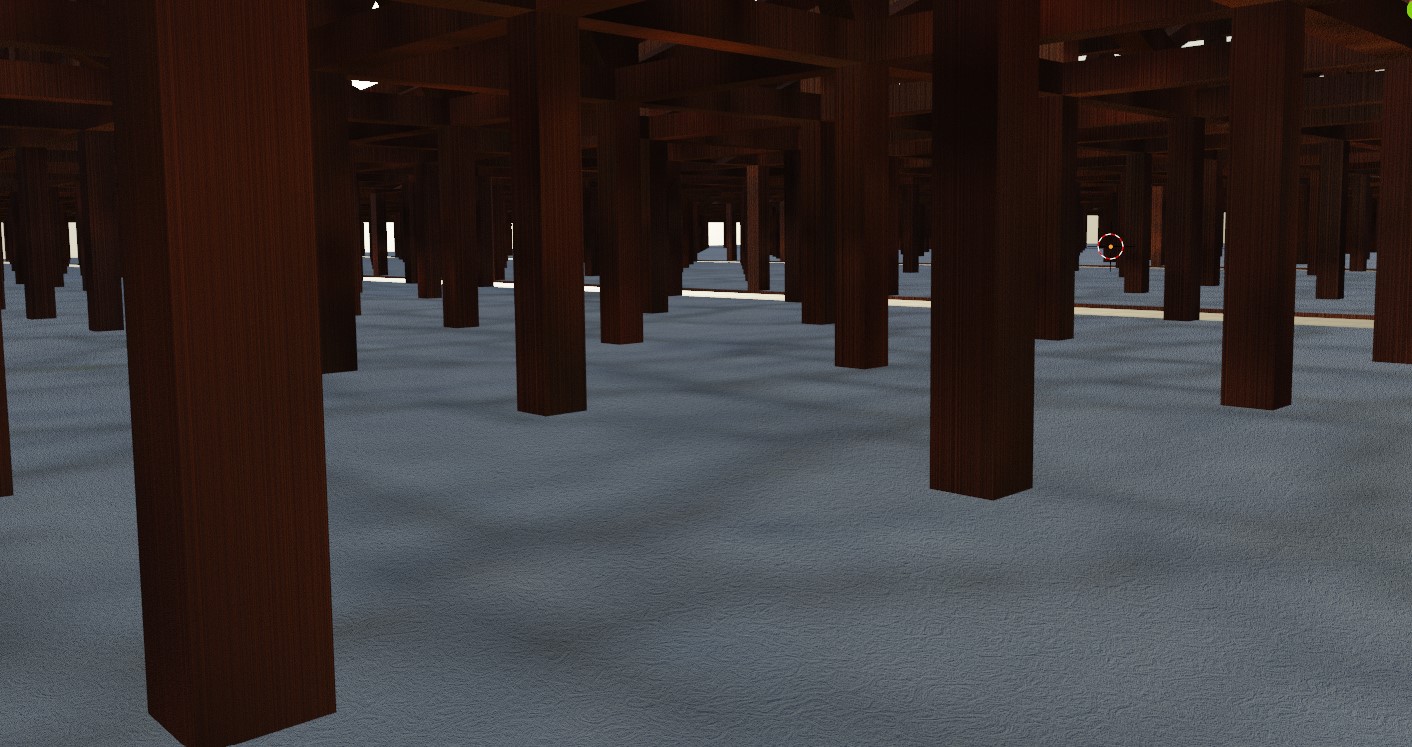Abandoned HUGE-Buildings Industrial Warehouse CAD - PBR Brutalist ...