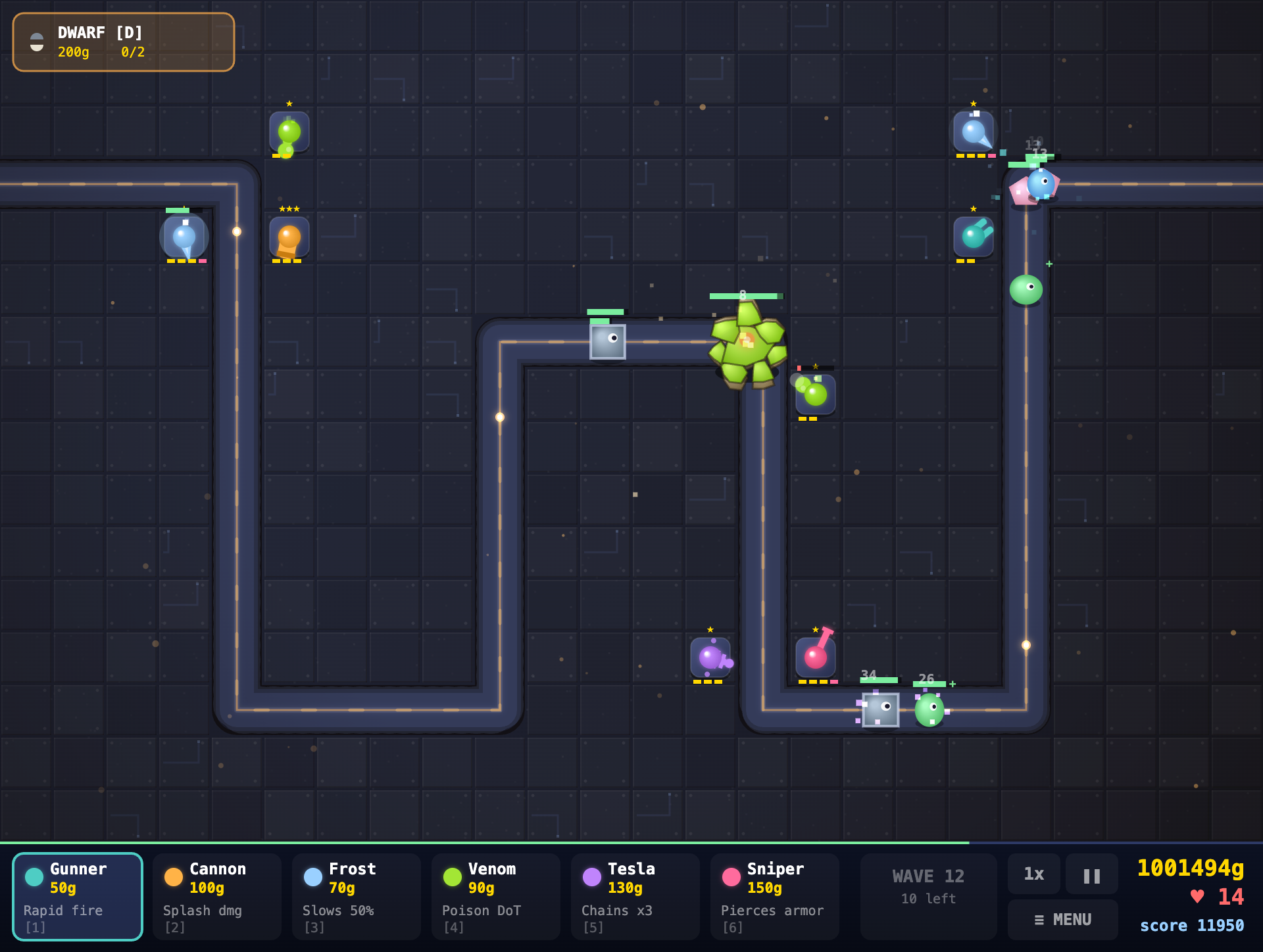 Grid Defense by borntoeatt