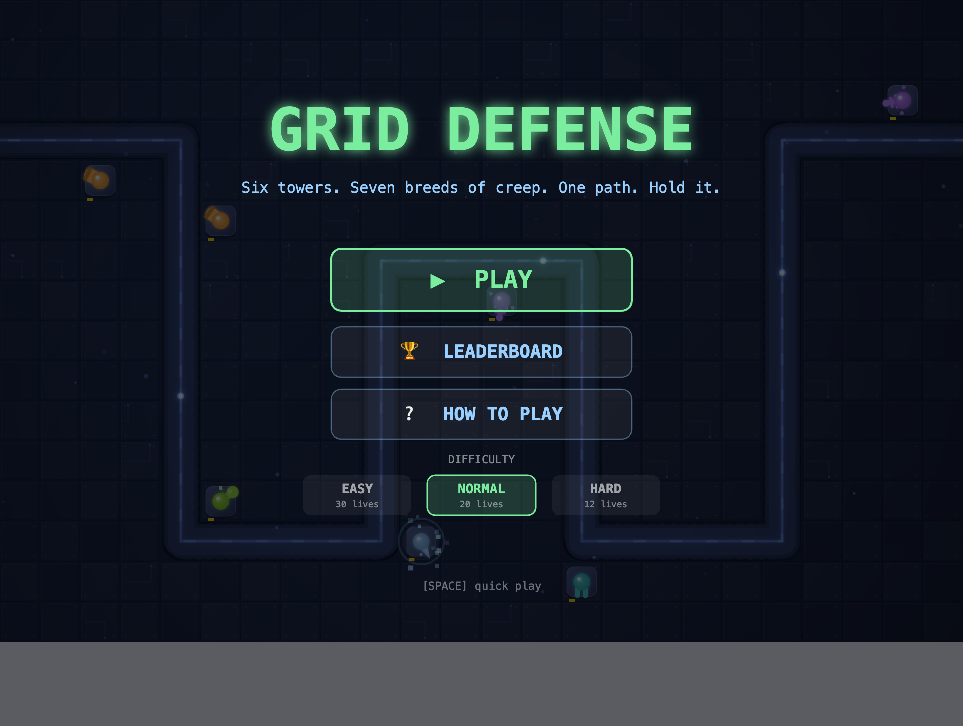 Grid Defense by borntoeatt