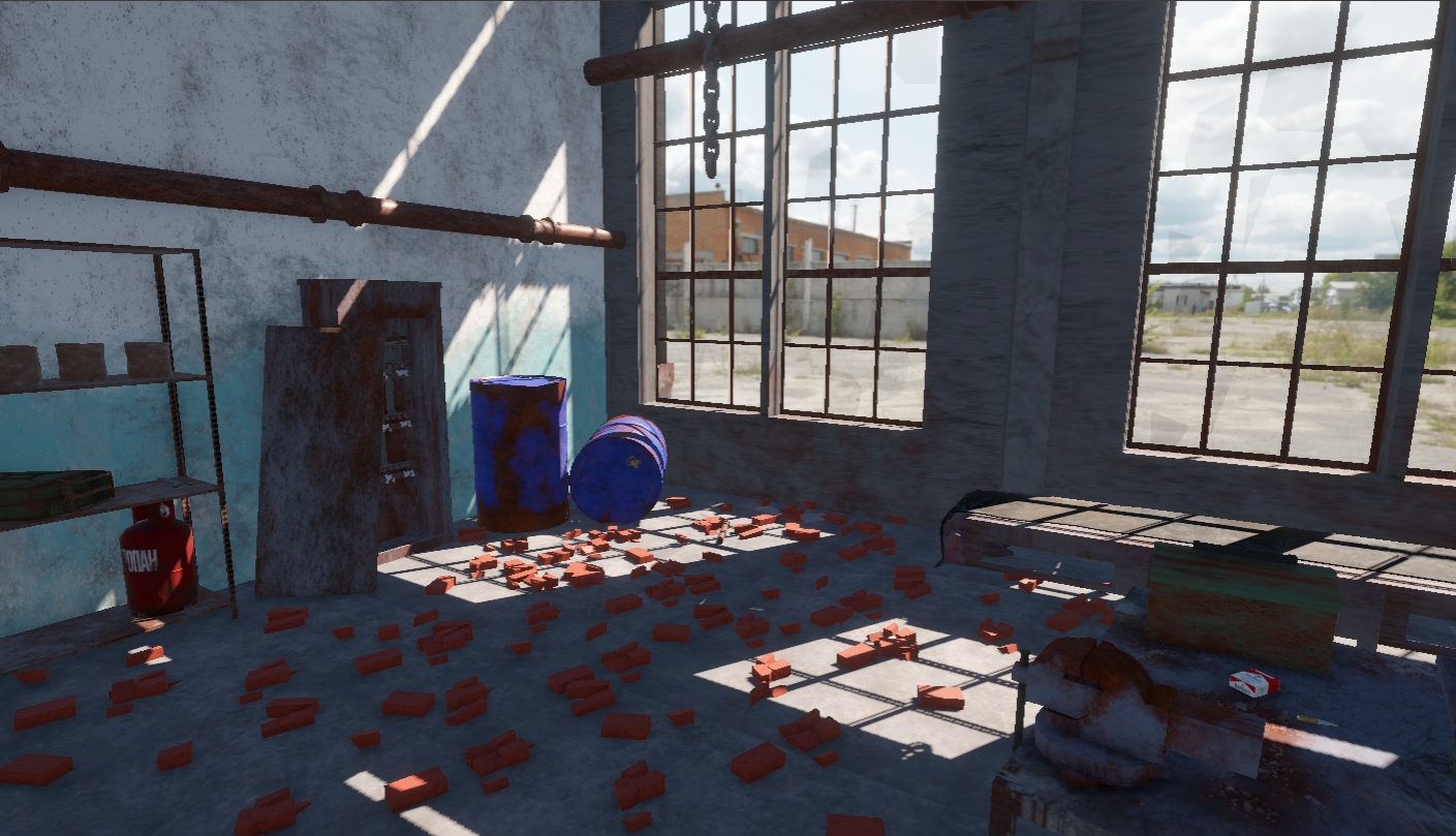 Abandoned factory models pack by Dodonc5