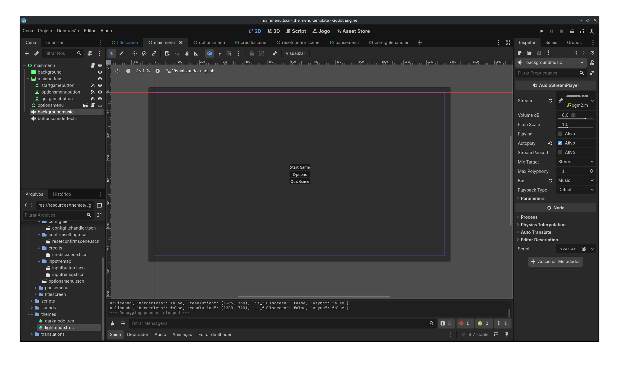 Simple Menu Template by StoryStorage