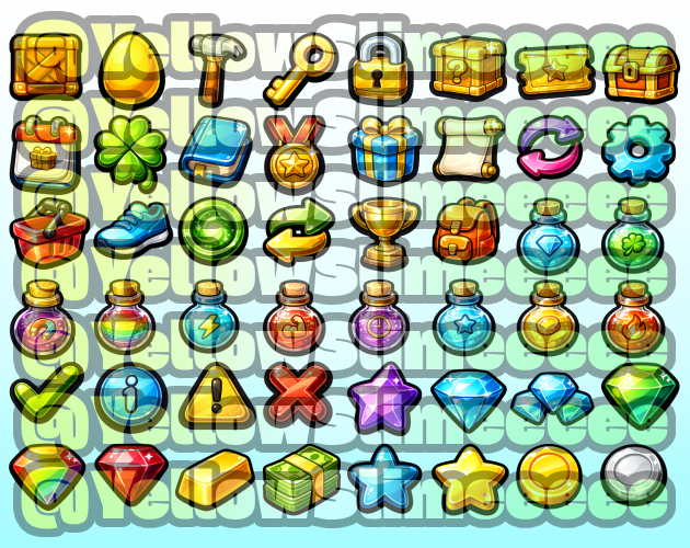 Simulator UI Icon Pack V1 by PeterRobloxUI