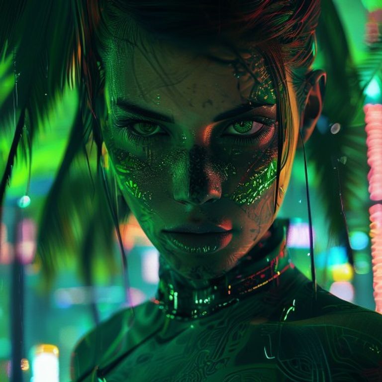 Neon Vice: Cyberpunk Character Asset Pack by FerplexNaultlab