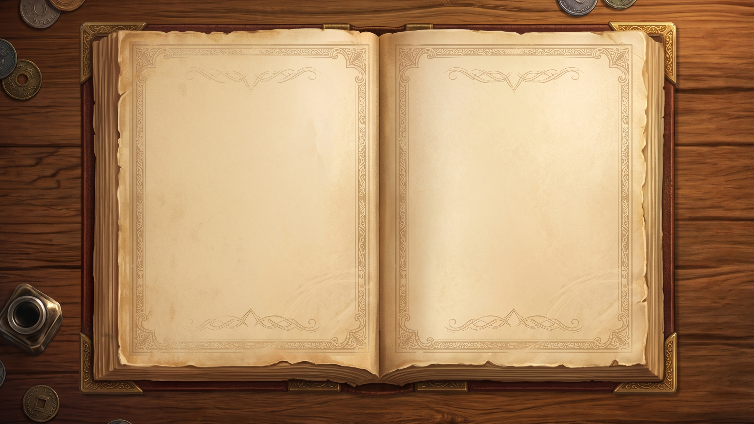 New Release: Fantasy RPG Adventure Book UI Kit - PNG Edition - Fantasy ...