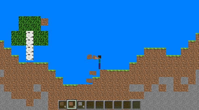 Minecraft 2D by NebelKan