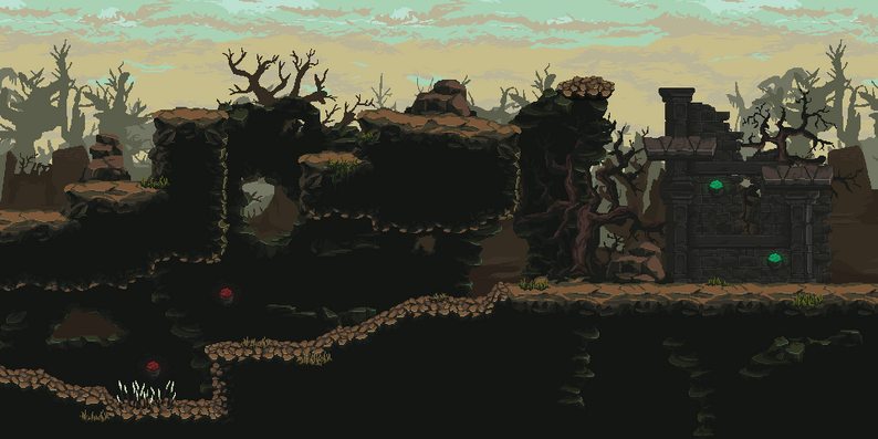 Pixel Fantasy Strange World by Szadi art.