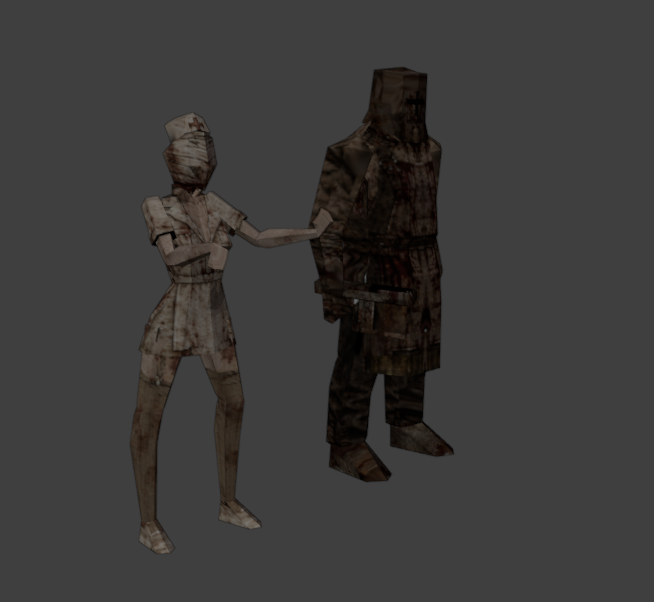 PSX Horror Killers Pack - Mad Nurse & The Pursuer by ultraviolence