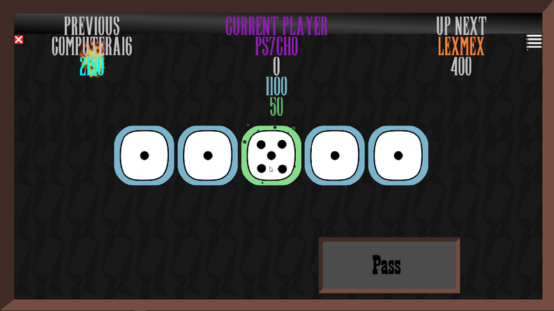 Greed (Farkle) by Ps7cho