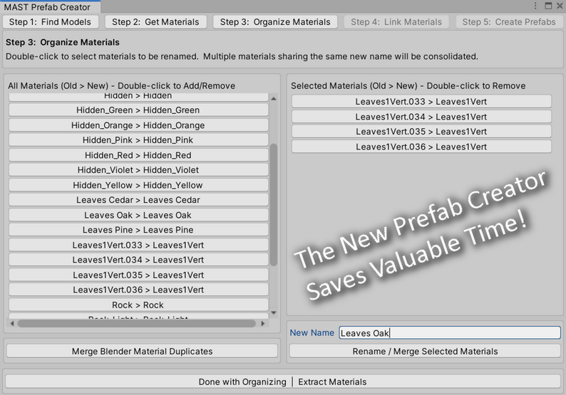 Modular Asset Staging Tool by Keith at Fertile Soil Productions