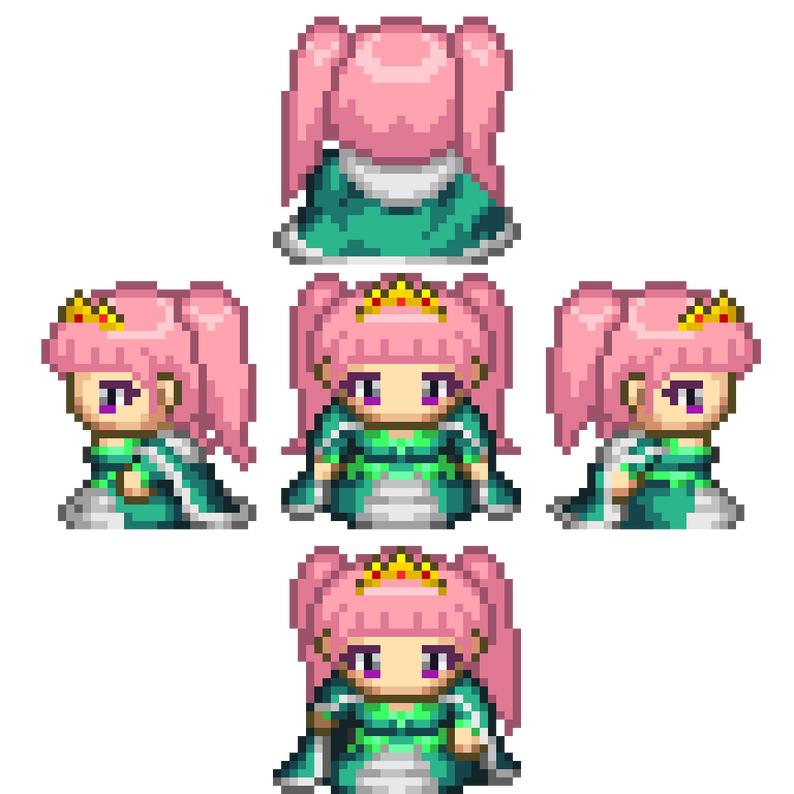 PIPOYA FREE RPG Character Sprites 32x32 by Pipoya