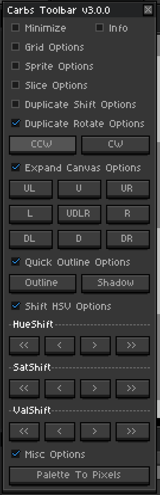 Carbs Toolbar by CarbsCode