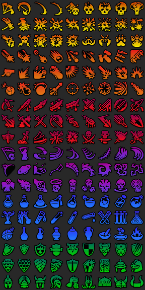 Boxes-Be-Gone Icon Set [32x32] [RPGMaker] [Free] by TheWristbandit