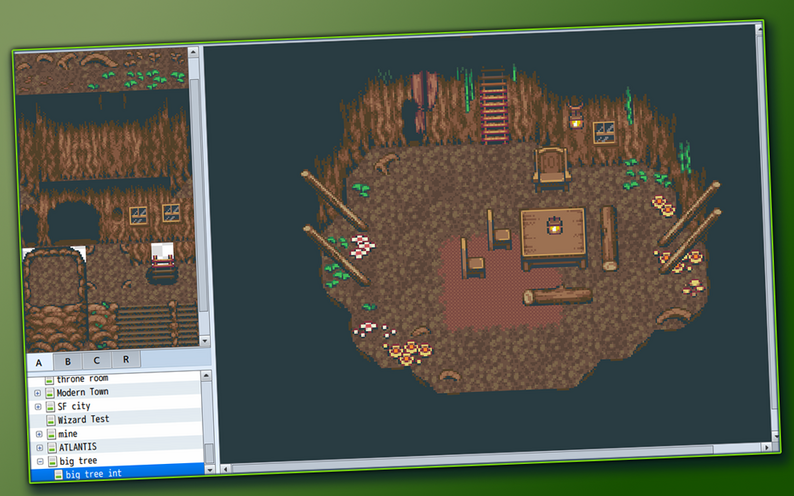 Giant Tree Tilesets by finalbossblues