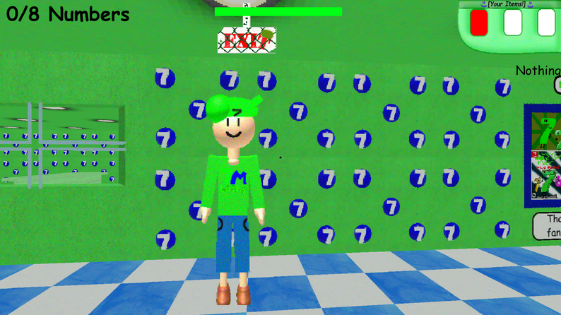 Lucky schoolhouse (Baldi's basic custom map) by Paulor94