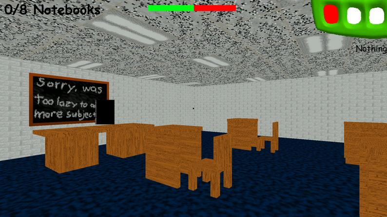 Lucky schoolhouse (Baldi's basic custom map) by Paulor94