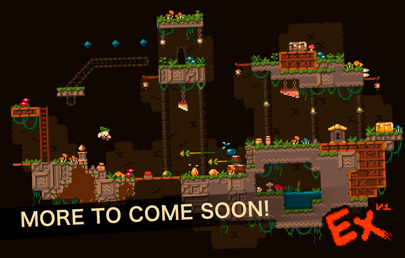 8x8 Pixelart Ruins Tileset by oworowo (Gabriel Cortabraz)