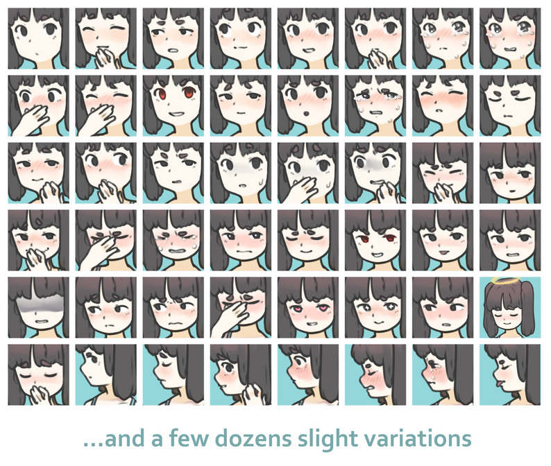 Jane Visual novel Sprite by LisadiKaprio