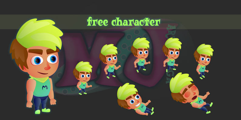 2D Game Character 6 by MarwaMJ