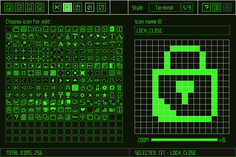rGuiIcons by raylib technologies