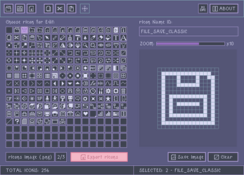 rGuiIcons by raylib technologies
