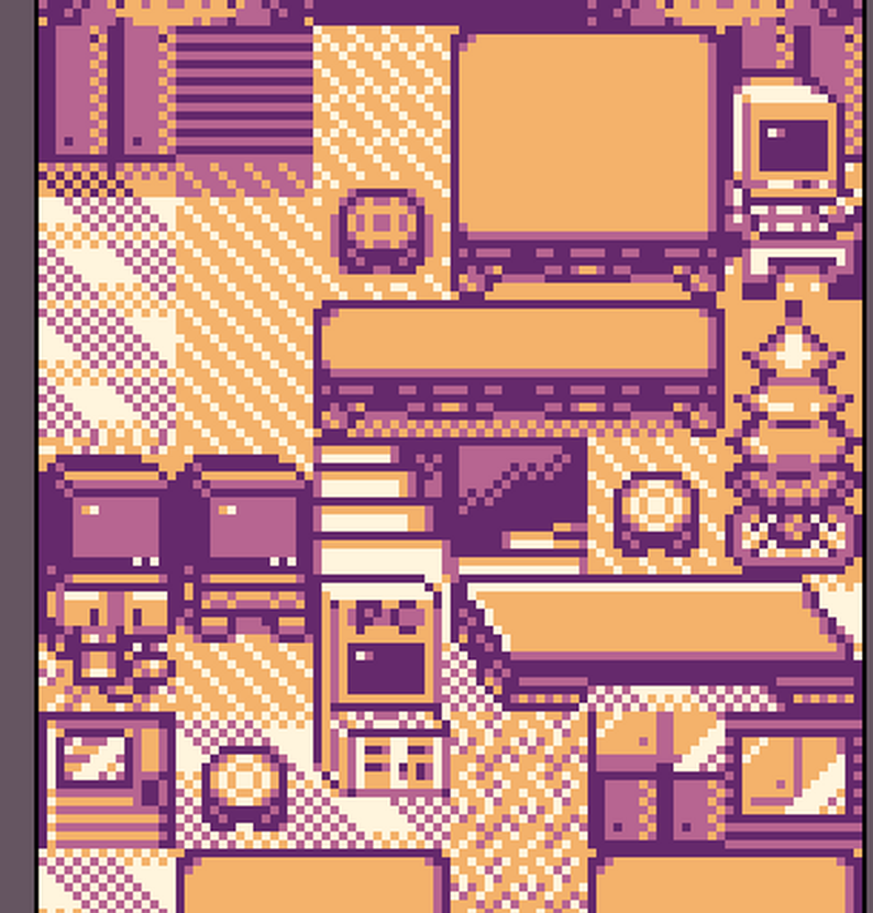 Pastel GB Contemporary RPG Graphics by Gavin