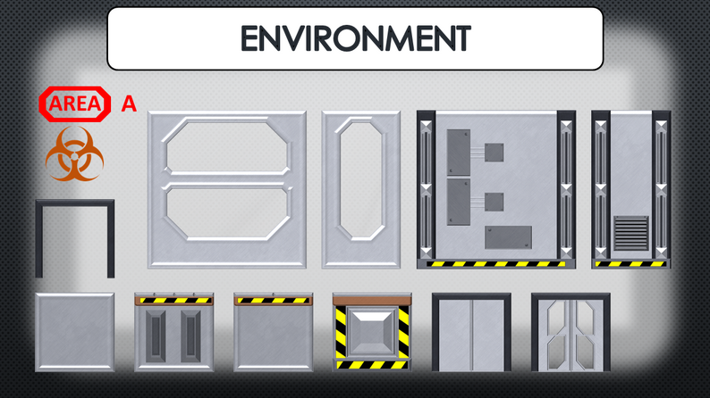 2D Sci-Fi Lab Platform Builder by LeavarioxStudios