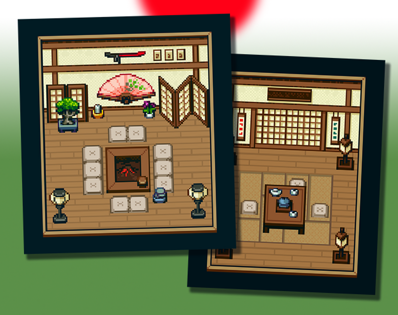 Japan RPG Tileset Pack by finalbossblues