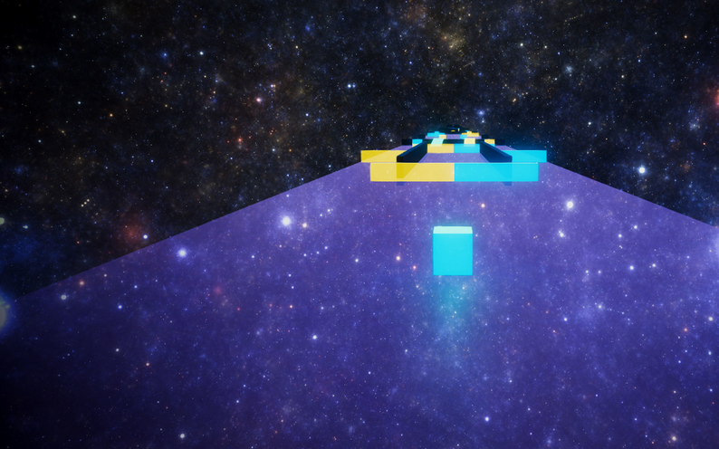 Blocky Space by a-e-i-o