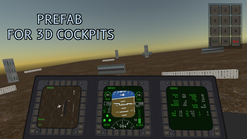 MFD - INTERACTABLE MULTI-FUNCTION DISPLAY by Maloke