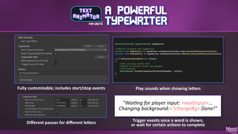 Text Animator for Unity by Febucci