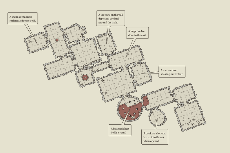 One Page Dungeon by watabou