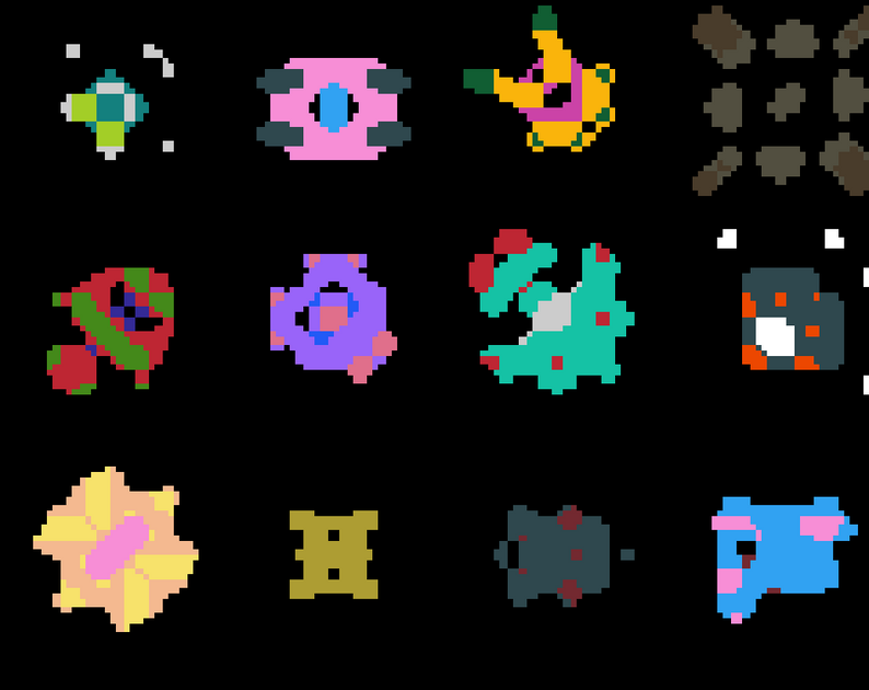 Random Sprite Generator by Ian Burnette