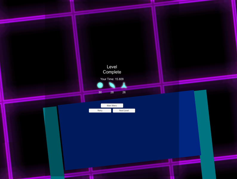 Neon Swing by KazMakesGames