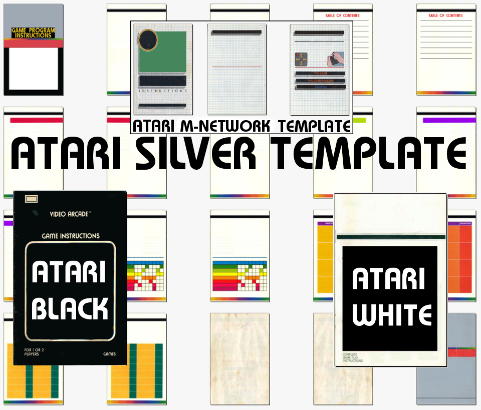 RETRO GAME DOCUMENTATION TEMPLATES by Rani Baker